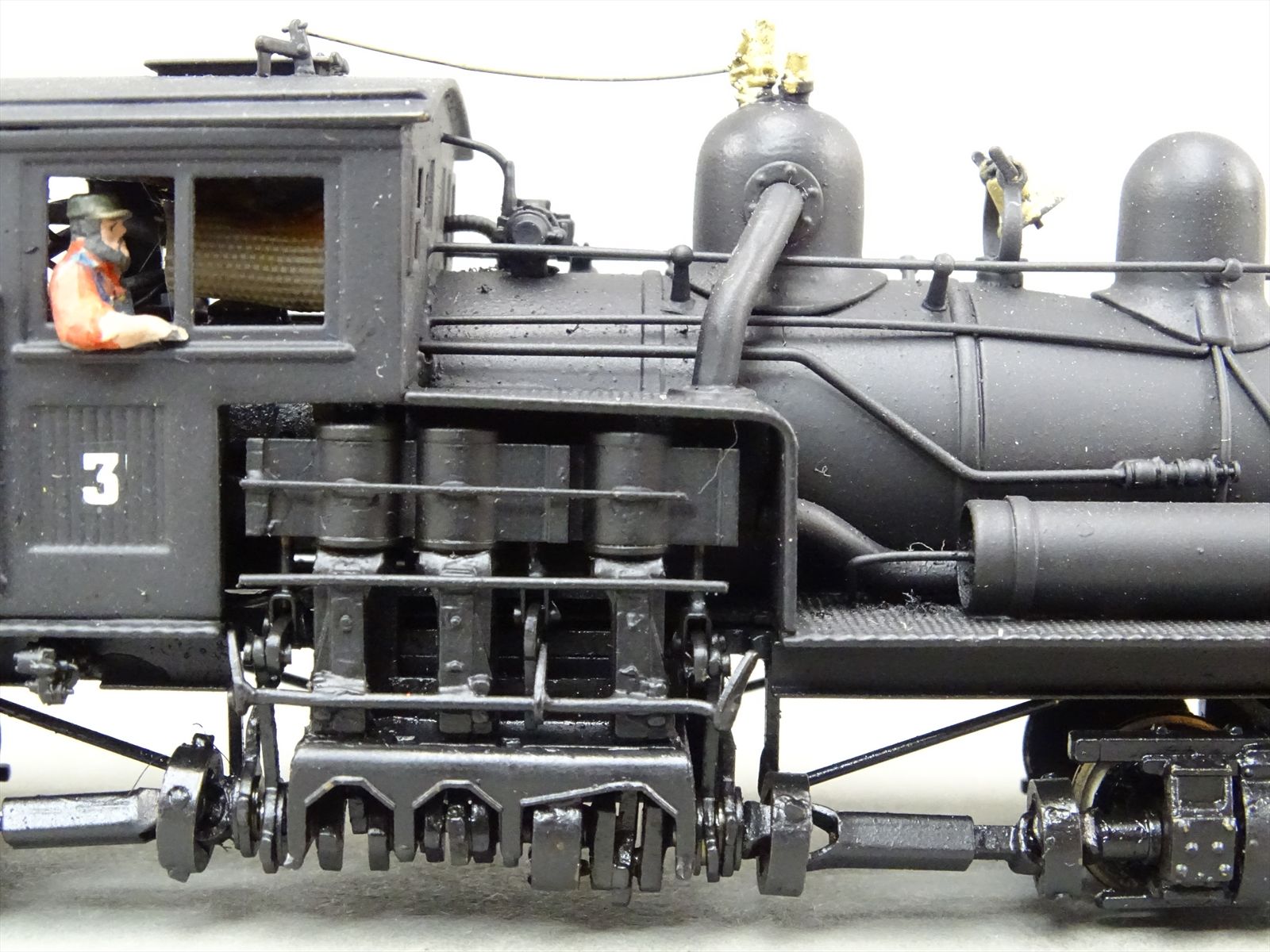 HO Brass Model - PFM 3-Truck Shay Class B Geared #3 - Custom - 1963 Run ...