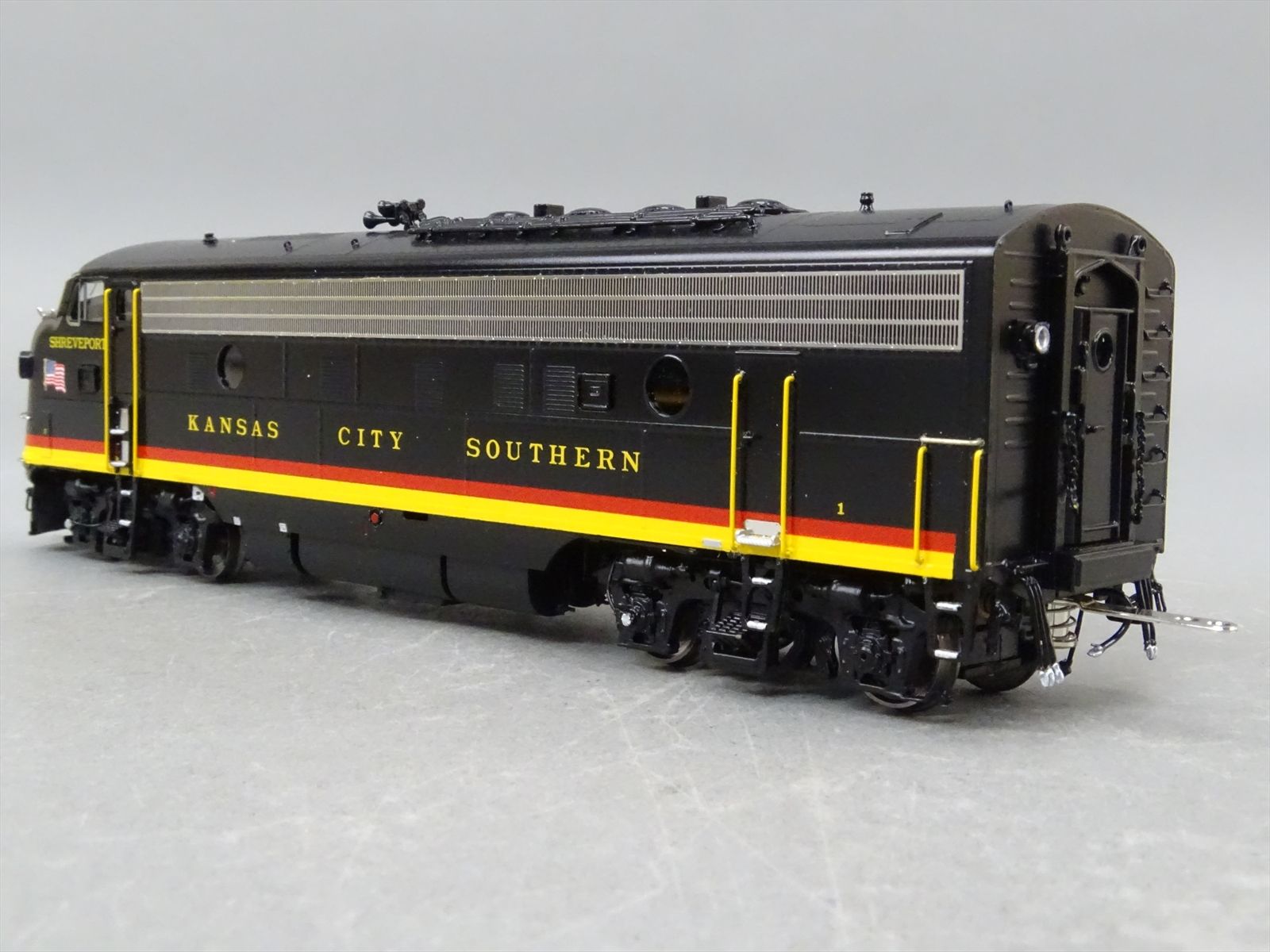 HO Brass Model - OMI AJ-1011 KCS Kansas City Southern FP9 ABA 3 Unit ...