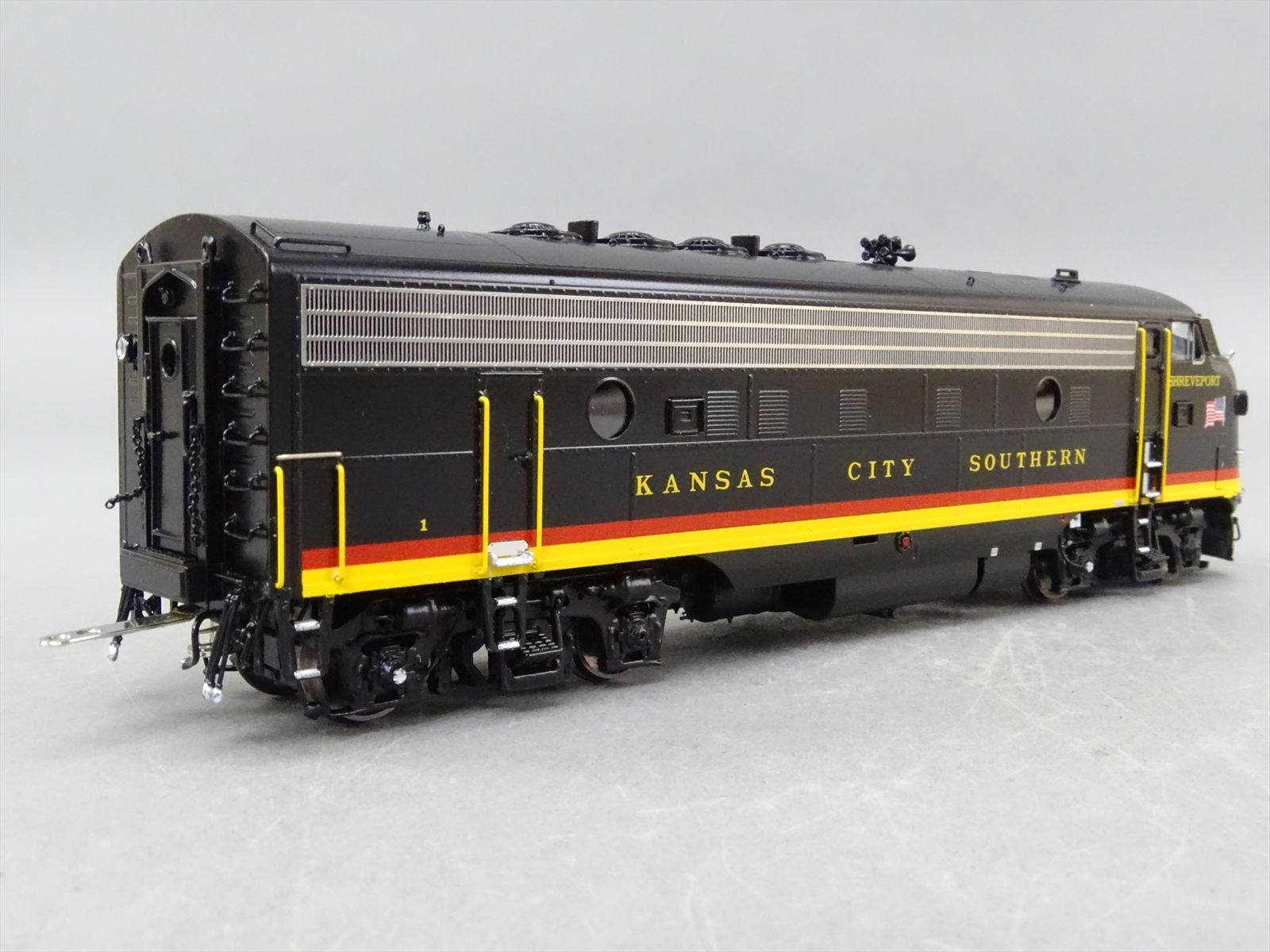 HO Brass Model - OMI AJ-1011 KCS Kansas City Southern FP9 ABA 3 Unit ...