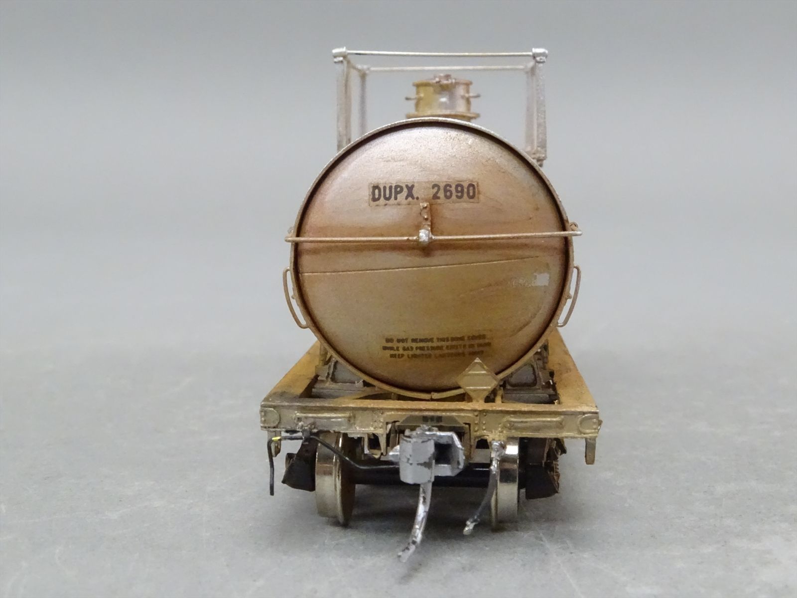 HO Brass Model - OMI 3134 DUPX Dupont ACF Single Dome Tank Car #2690 ...