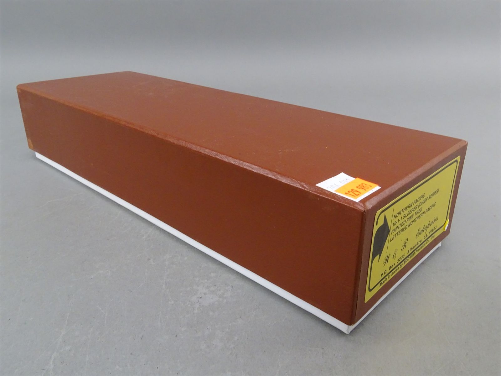 HO Brass Model - W&R NP Northern Pacific 10-1-1 Sleeper Pine Tree Chief ...