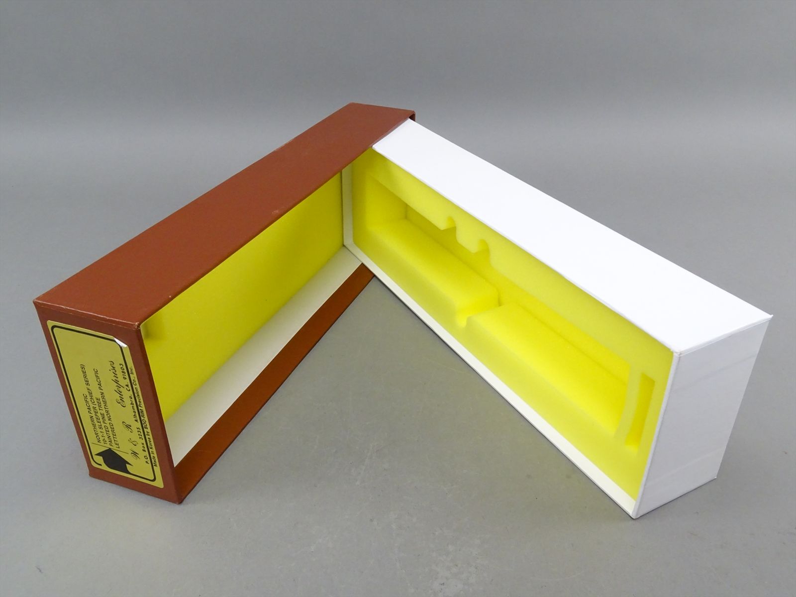 HO Brass Model - W&R NP Northern Pacific 10-1-1 Sleeper Pine Tree Chief ...