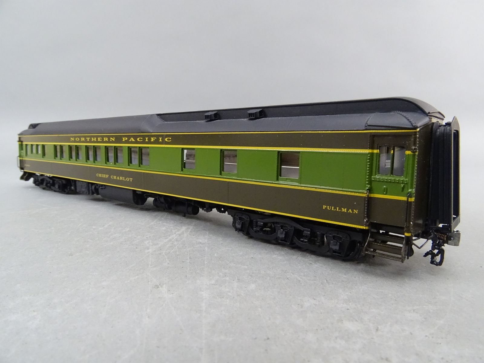 HO Brass Model - W&R NP Northern Pacific 10-1-1 Sleeper Pine Tree Chief ...
