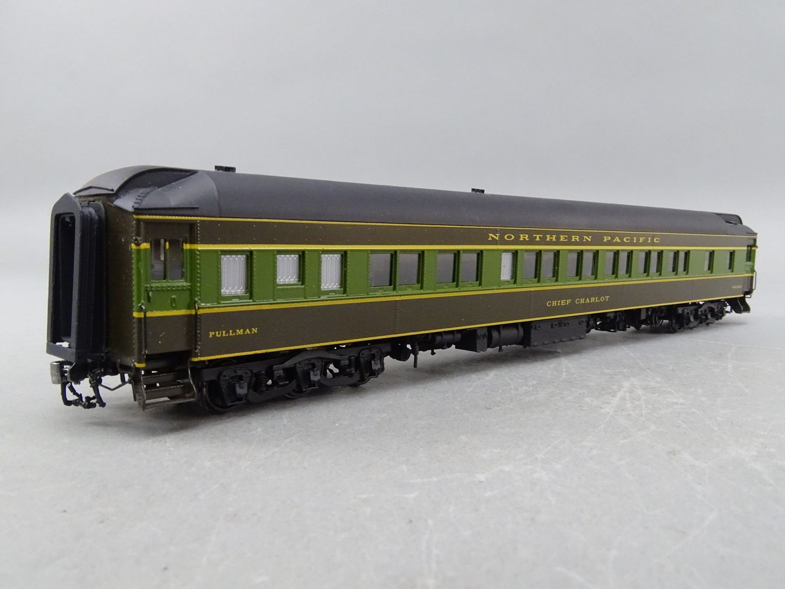 HO Brass Model - W&R NP Northern Pacific 10-1-1 Sleeper Pine Tree Chief ...