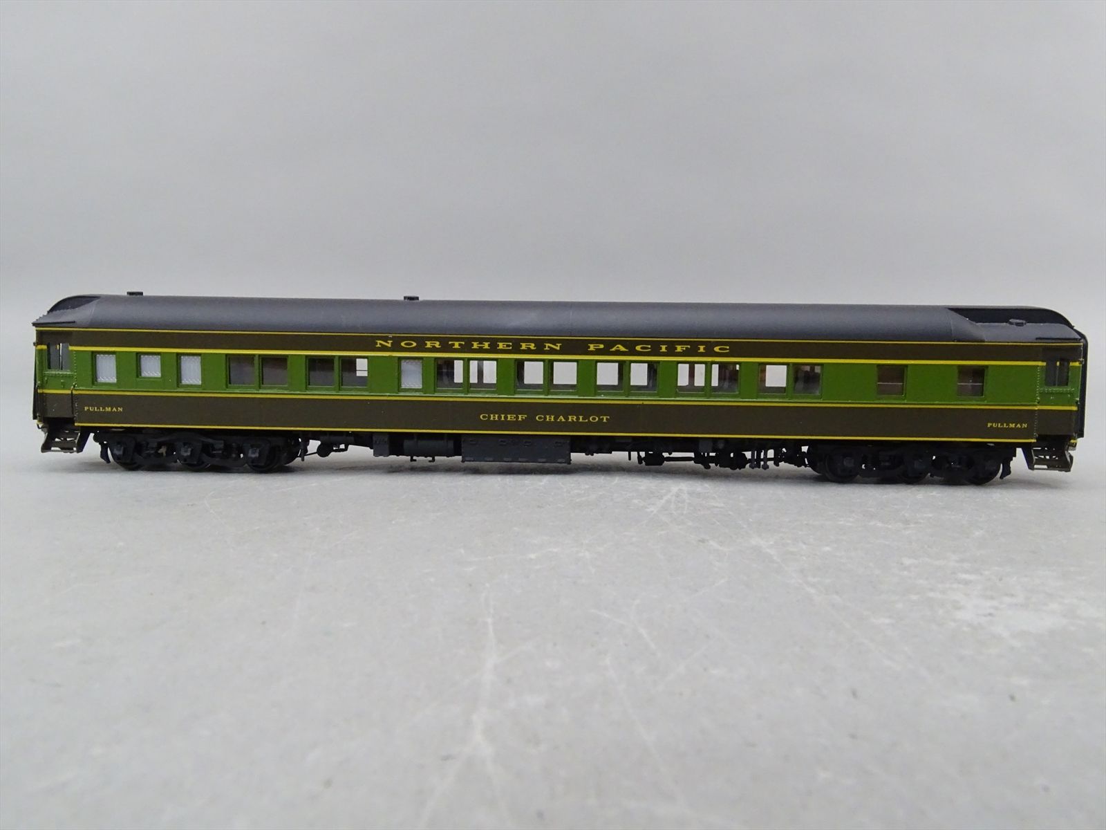 HO Brass Model - W&R NP Northern Pacific 10-1-1 Sleeper Pine Tree Chief ...