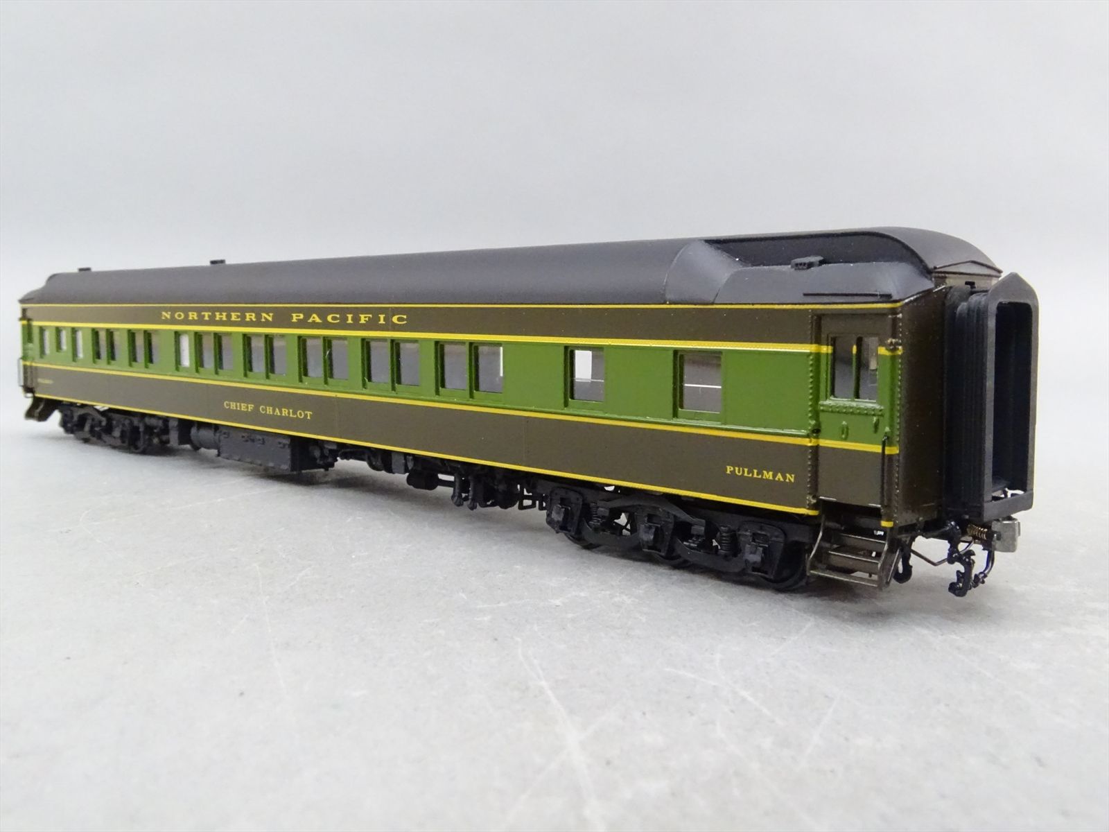 HO Brass Model - W&R NP Northern Pacific 10-1-1 Sleeper Pine Tree Chief ...