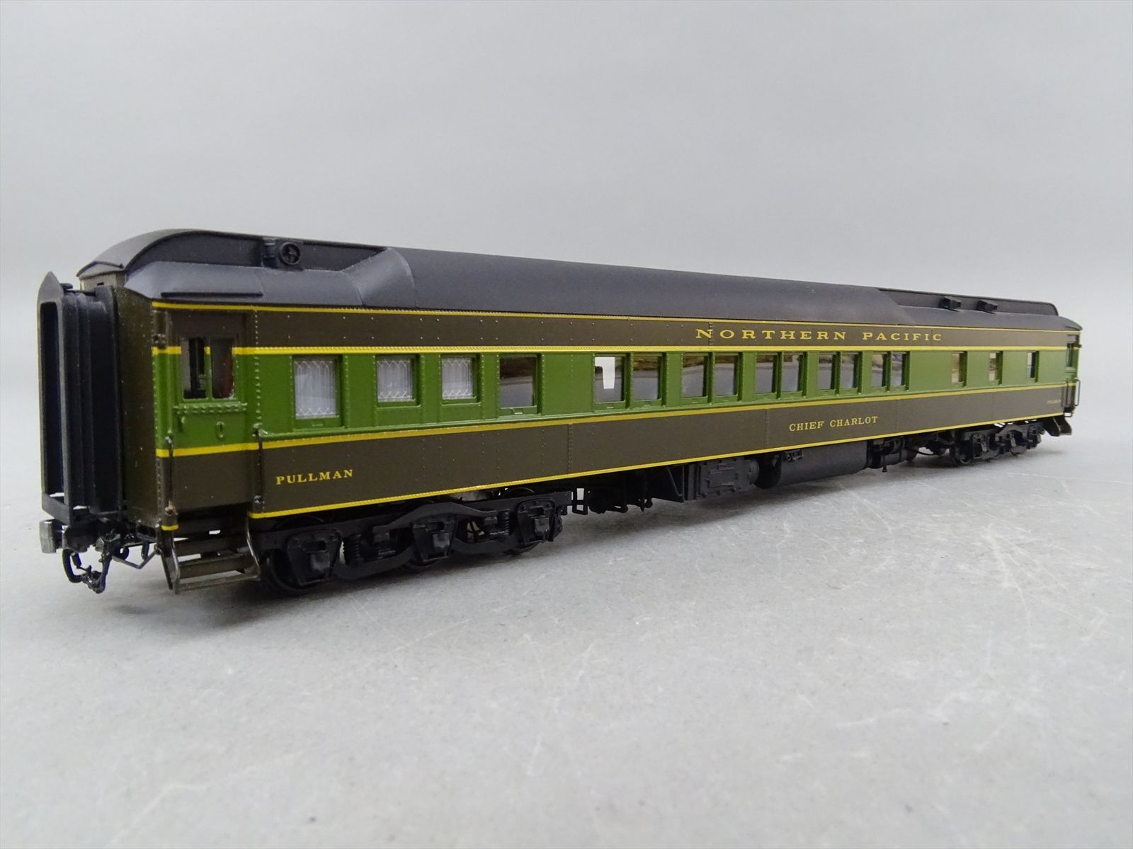 HO Brass Model - W&R NP Northern Pacific 10-1-1 Sleeper Pine Tree Chief ...