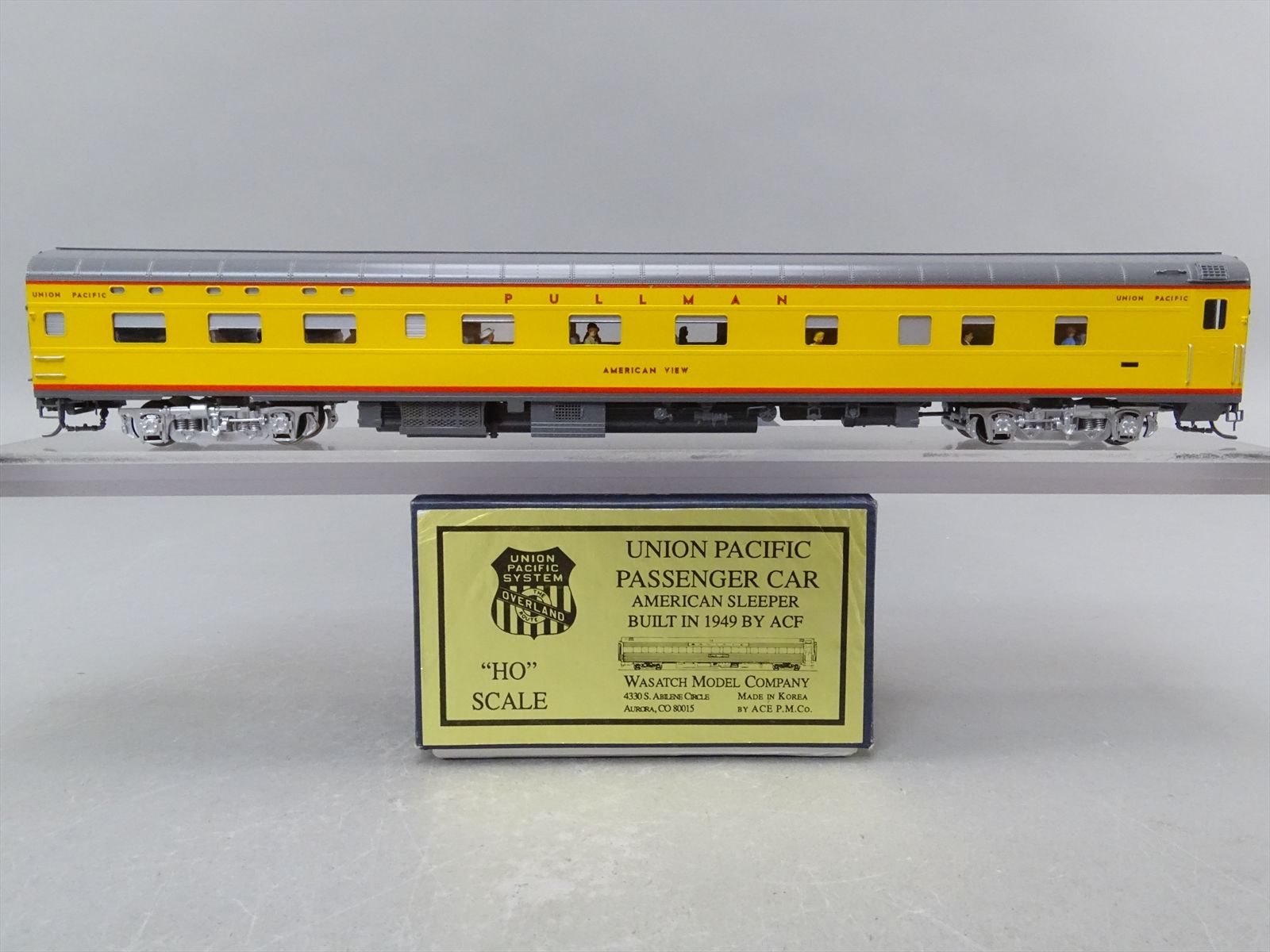 HO Brass Model - Wasatch UP Union Pacific 4-6-6 Sleeper American View ...
