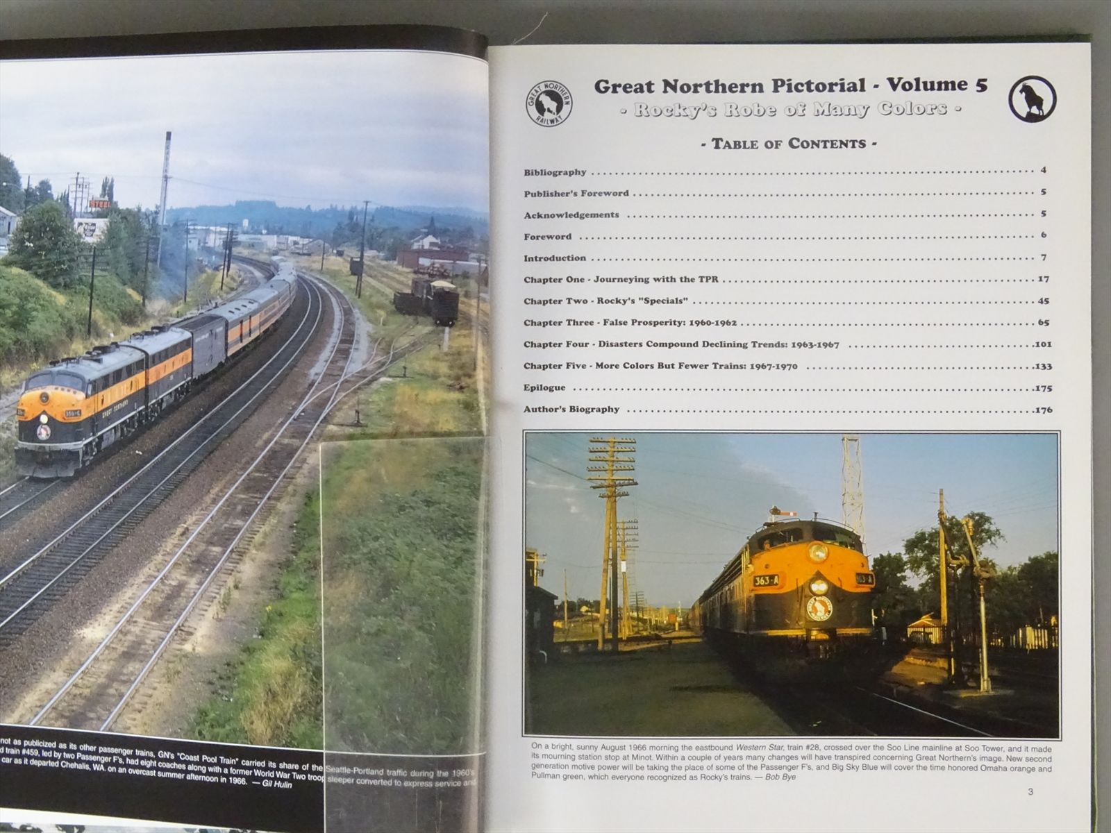 Railroad Book - Great Northern Pictorial Vol. 5 - John F. Strauss Jr ...