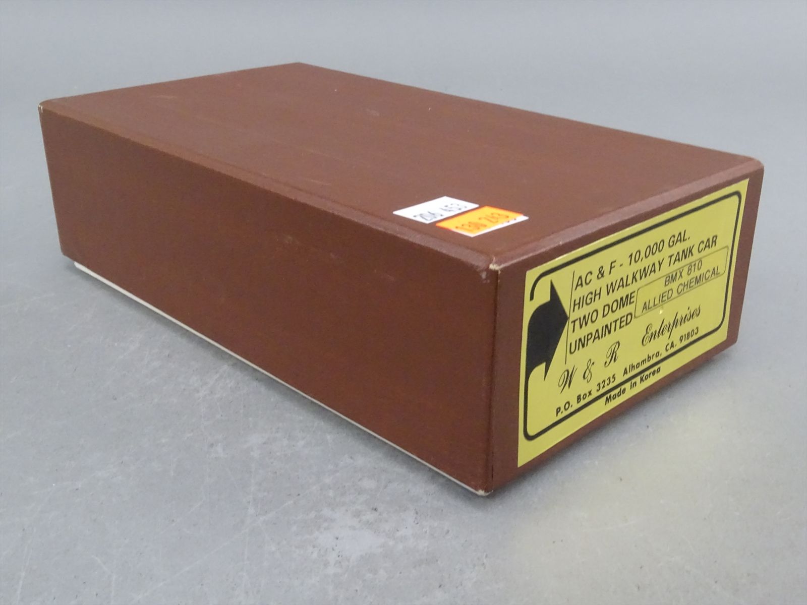 HO Brass Model - W&R AC&F BMX Allied Chemical 10000 Gallon High Walkway ...