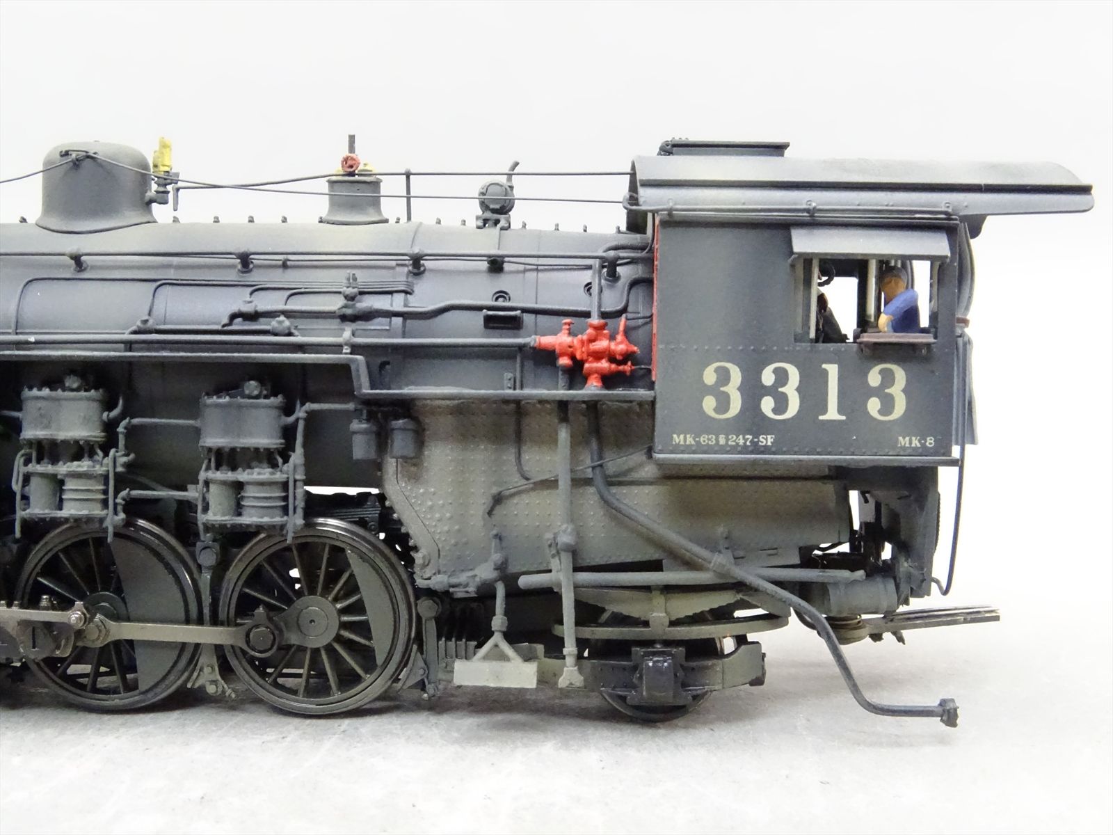 HO Brass Model - NBL SP1.3 SP Southern Pacific MK-8 2-8-2 1954 #3313 ...