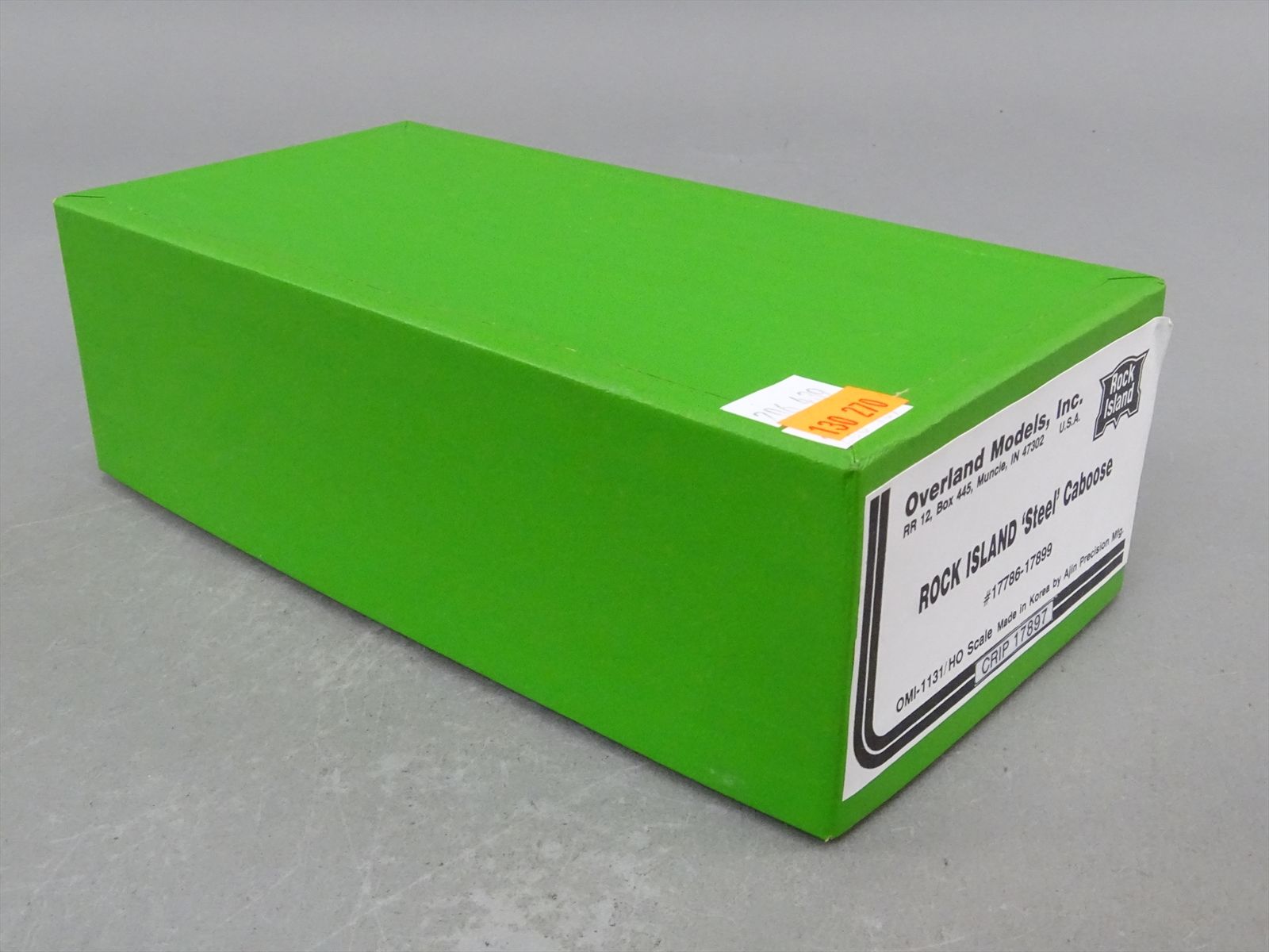HO Brass Model - OMI 1131 RI CRI&P Rock Island Steel Caboose #17897 ...
