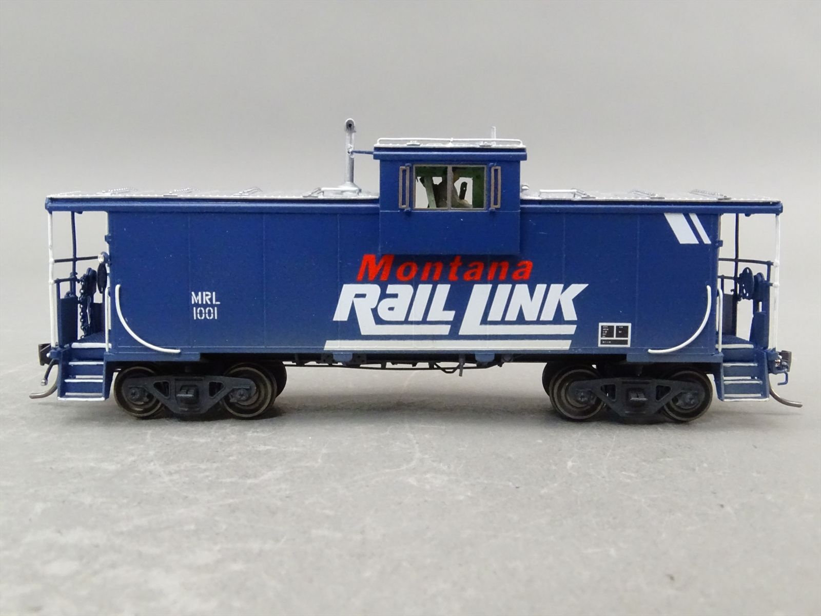 HO Brass Model - OMI 4216.1 BN as MRL Montana Rail Link W-V Caboose #1001 - Pro Paint by Mike ...