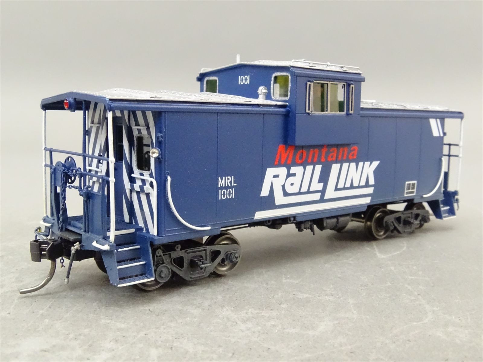 HO Brass Model - OMI 4216.1 BN as MRL Montana Rail Link W-V Caboose #1001 - Pro Paint by Mike ...