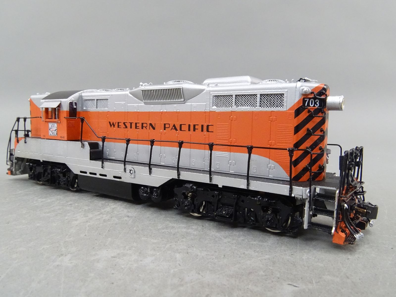 HO Brass Model - Key WP Western Pacific GP-7 RS-62 #703 - F/P + DCC ...