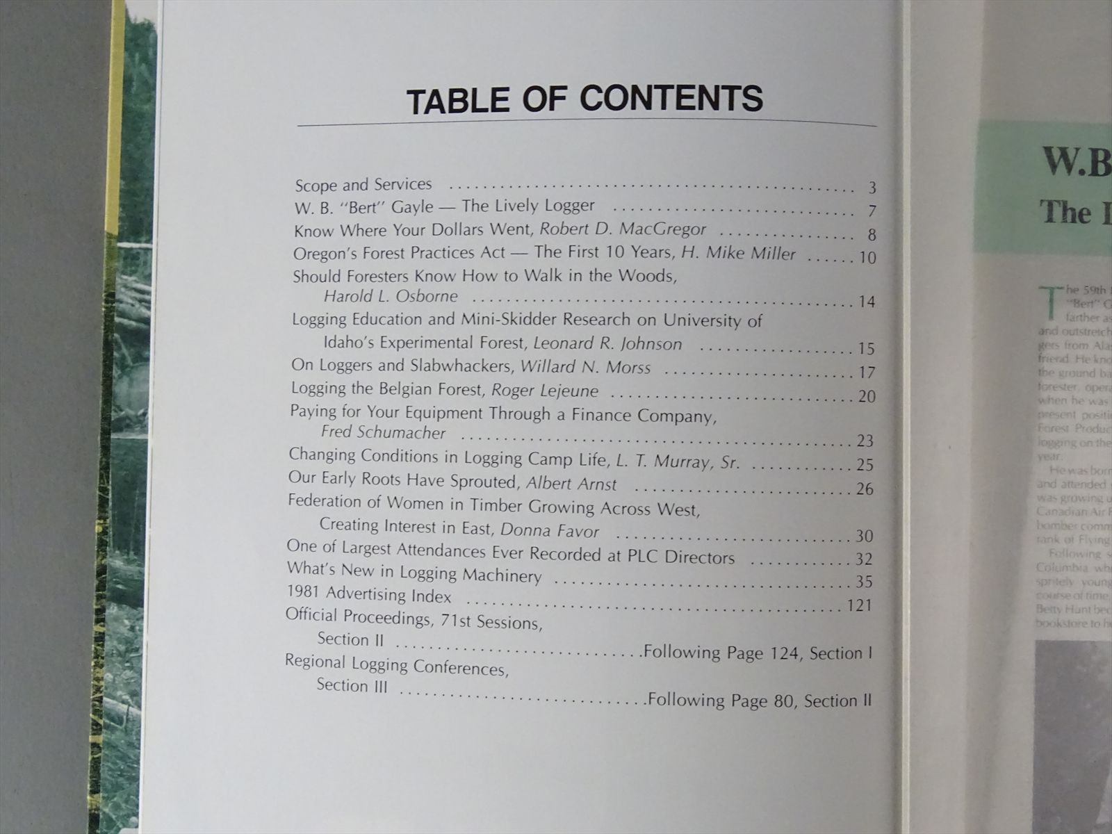 Railroad Book - Loggers Handbook Vol. XLI - A. Whisnant - 276 Pages