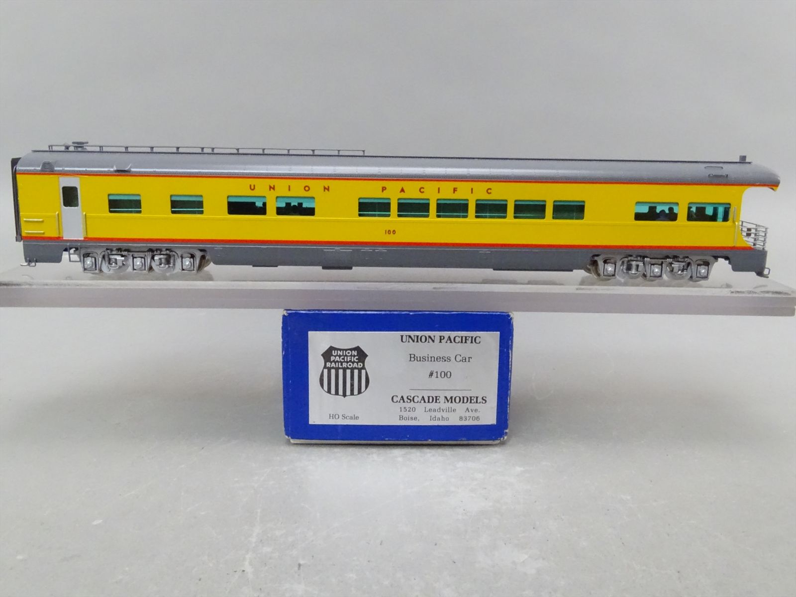 HO Brass Model - Cascade 2210 UP Union Pacific Business Car #100 - Pro ...