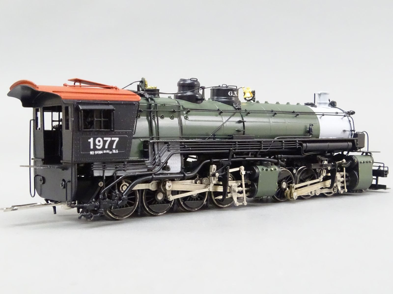 HO Brass Model - CIL 2052.1 GN Great Northern M-2 2-6-8-0 #1977 Glacier ...