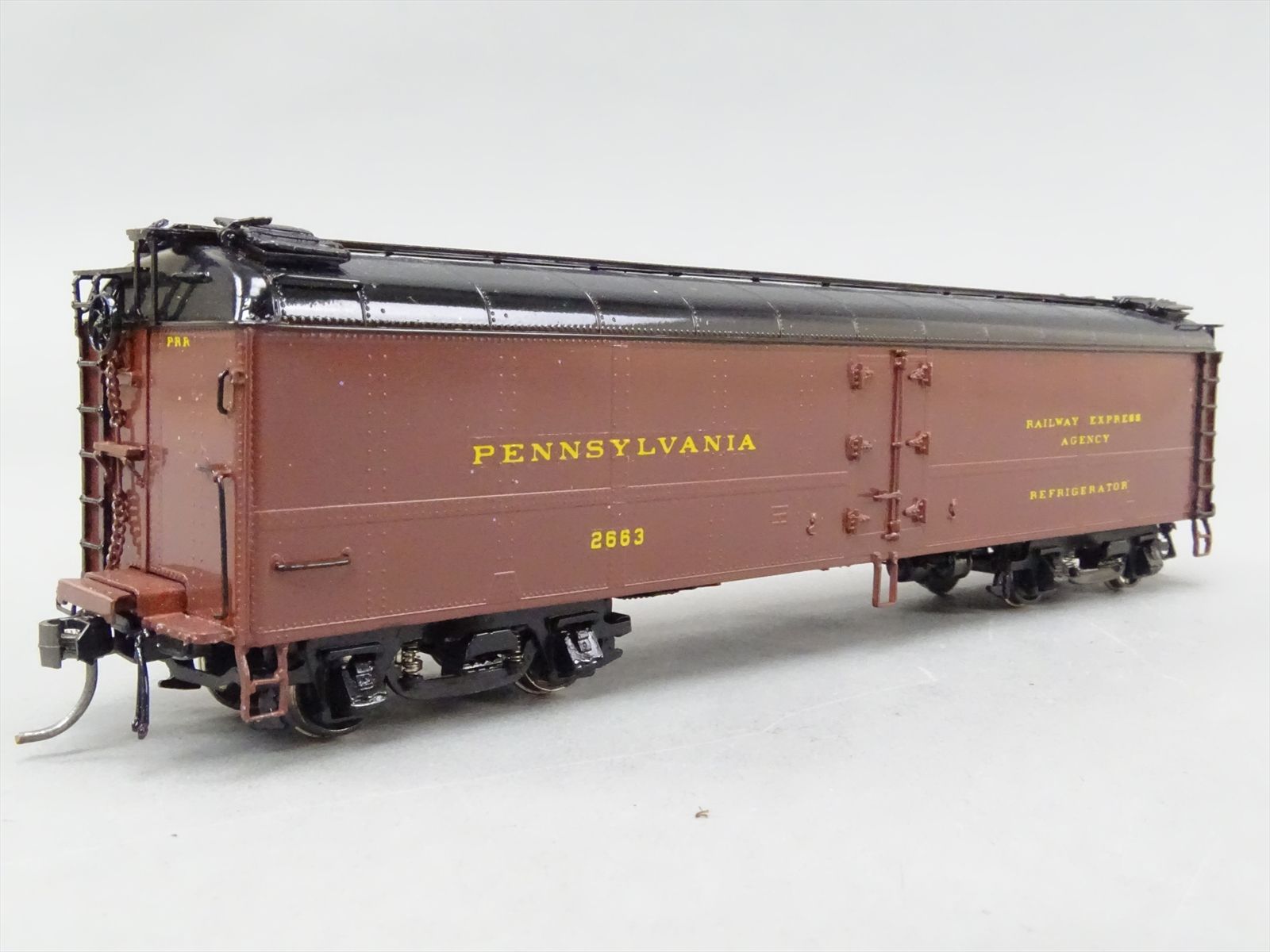 HO Brass Model - PSC 15702-1 PRR Pennsylvania R50B Express Reefer #2883 ...