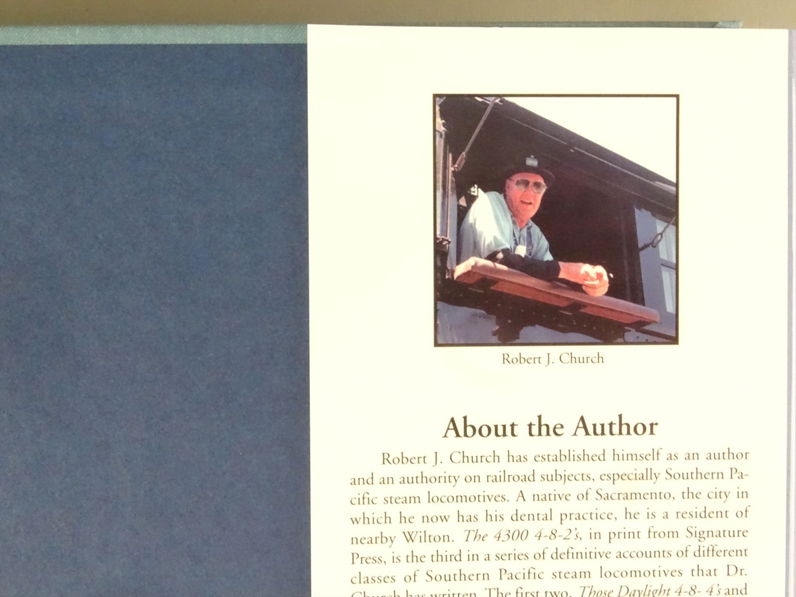 Railroad Book - Snowbound Streamliner - Robert Church - SIGNED