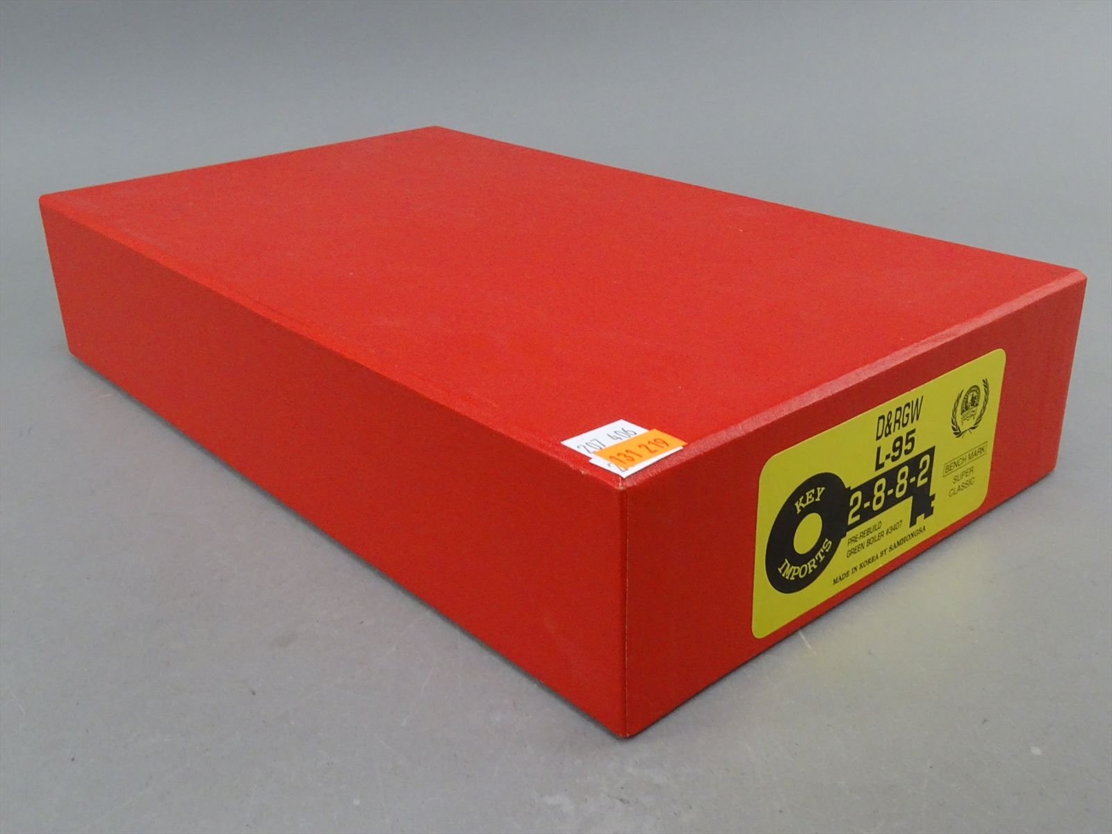 HO Brass Model - Key Bench Mark Super Classic D&RGW Rio Grande 2-8-8-2 ...
