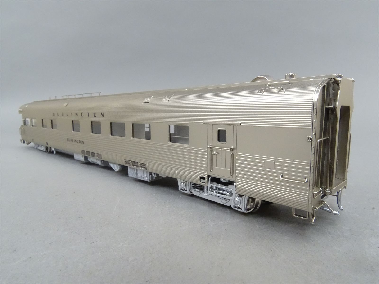 HO Brass Model - SSL CBQ19 CB&Q Burlington Business Car "Burlington ...