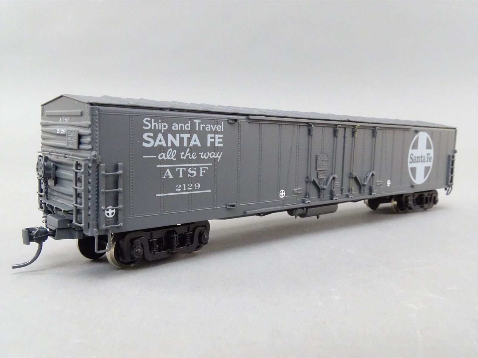 HO Brass Model - TCY 1200 AT&SF Santa Fe Express Boxcar Large Logo ...