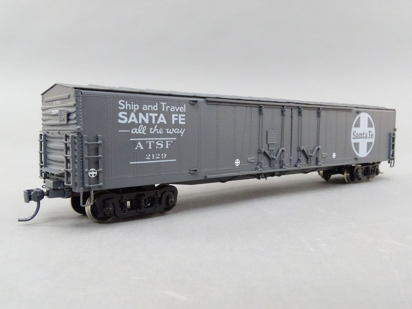 HO Brass Model - TCY 1200 AT&SF Santa Fe Express Boxcar Large Logo ...