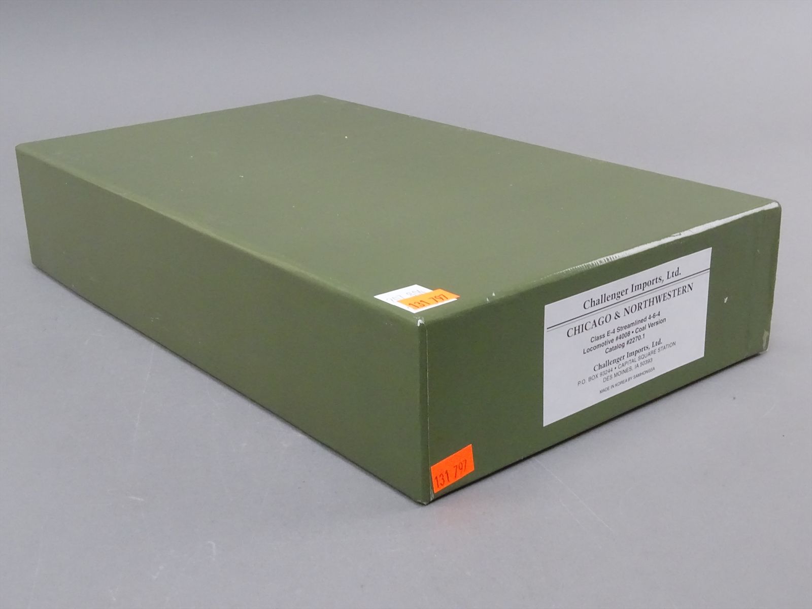 HO Brass Model - CIL 2270.1 C&NW Chicago & Northwestern 4-6-4 E-4 #4008 ...