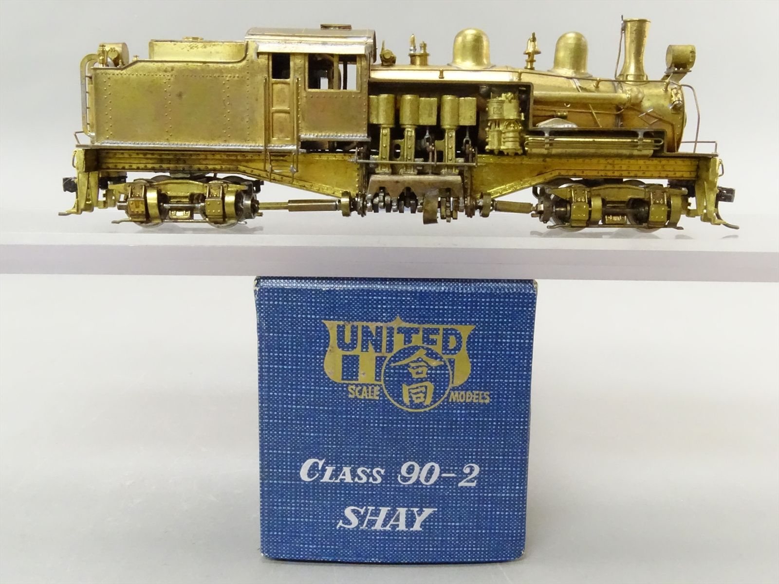 HO Brass Model - PFM Class 90 Ton 2 Truck Shay - Unpainted - 1960 Run ...