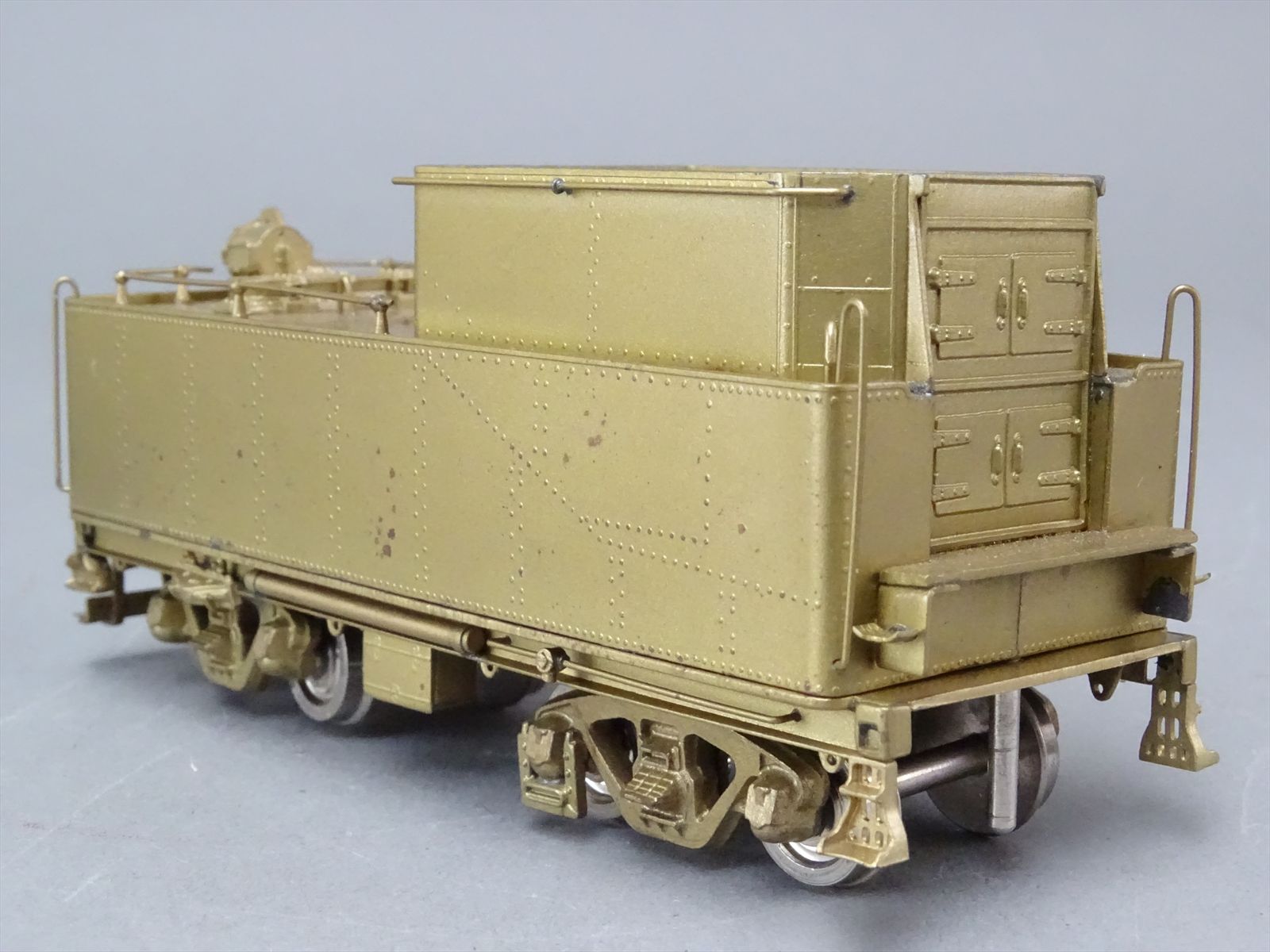 HO Brass Model - OMI 1365 NKP Nickel Plate H-5a 2-8-2 TENDER ONLY ...