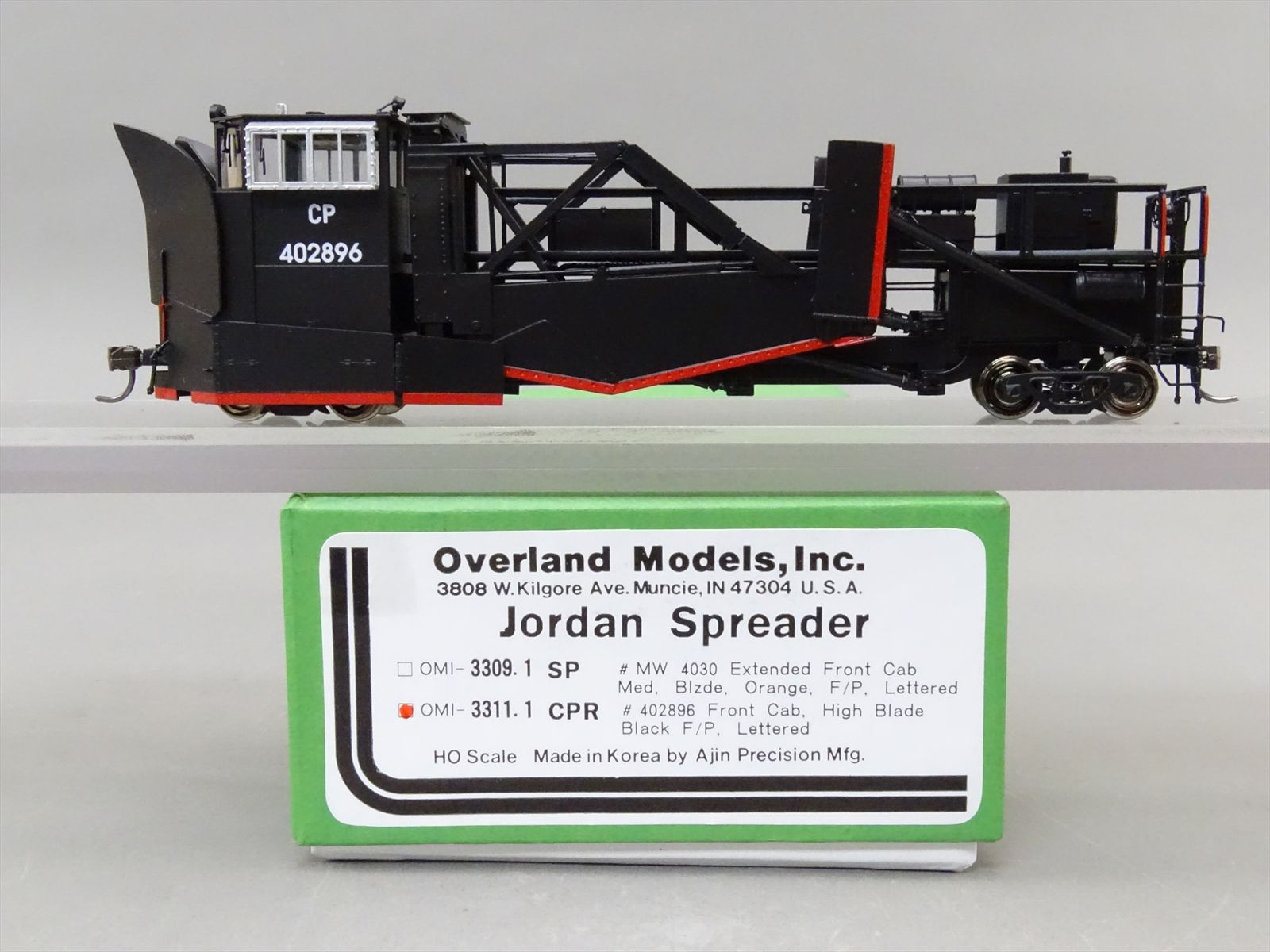 HO Brass Model - OMI 3311.1 CPR Canadian Pacific Railway Jordan ...