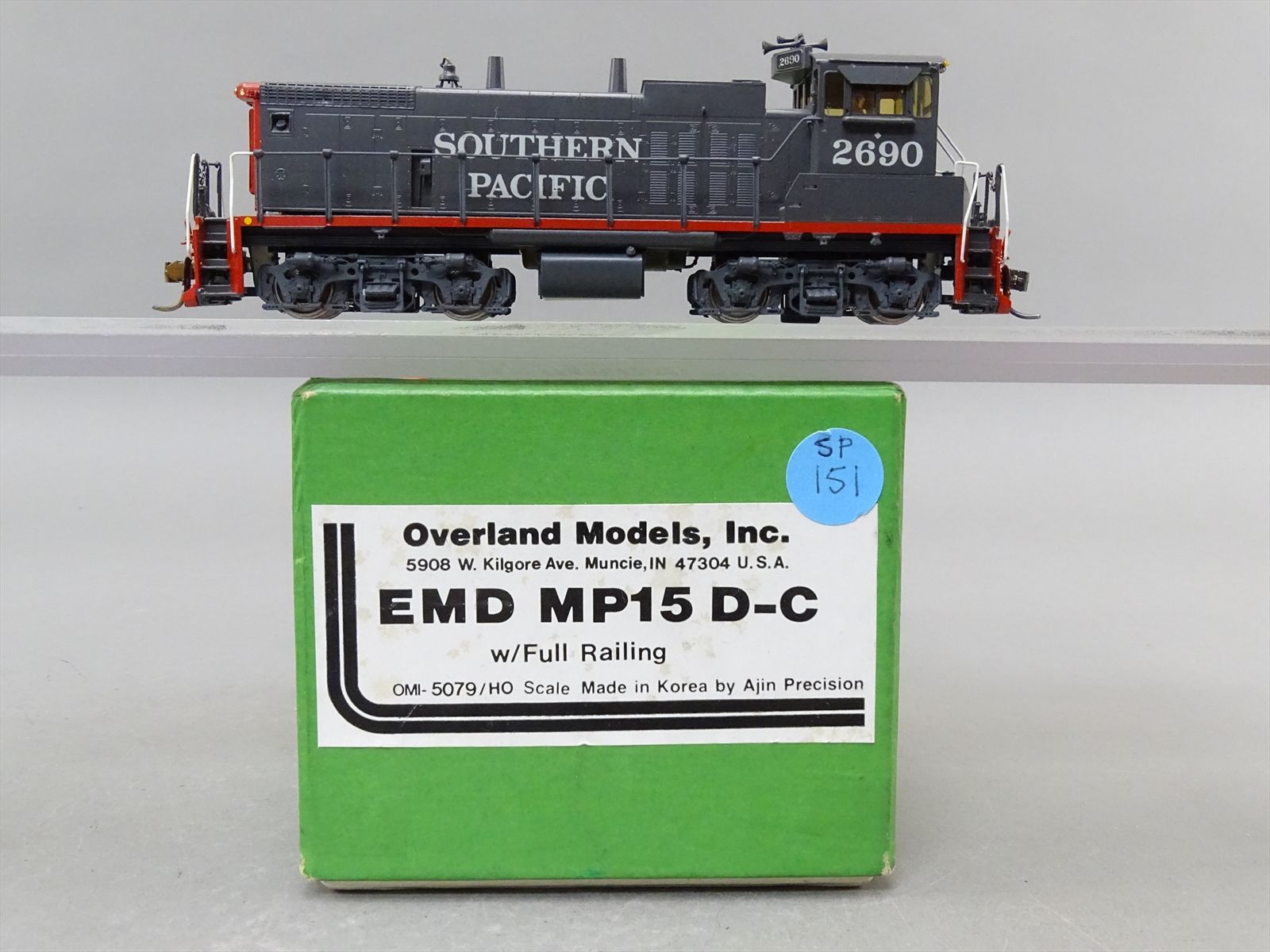 HO Brass Model - Overland OMI 5079 MP Missouri Pacific MP15 D-C Diesel ...