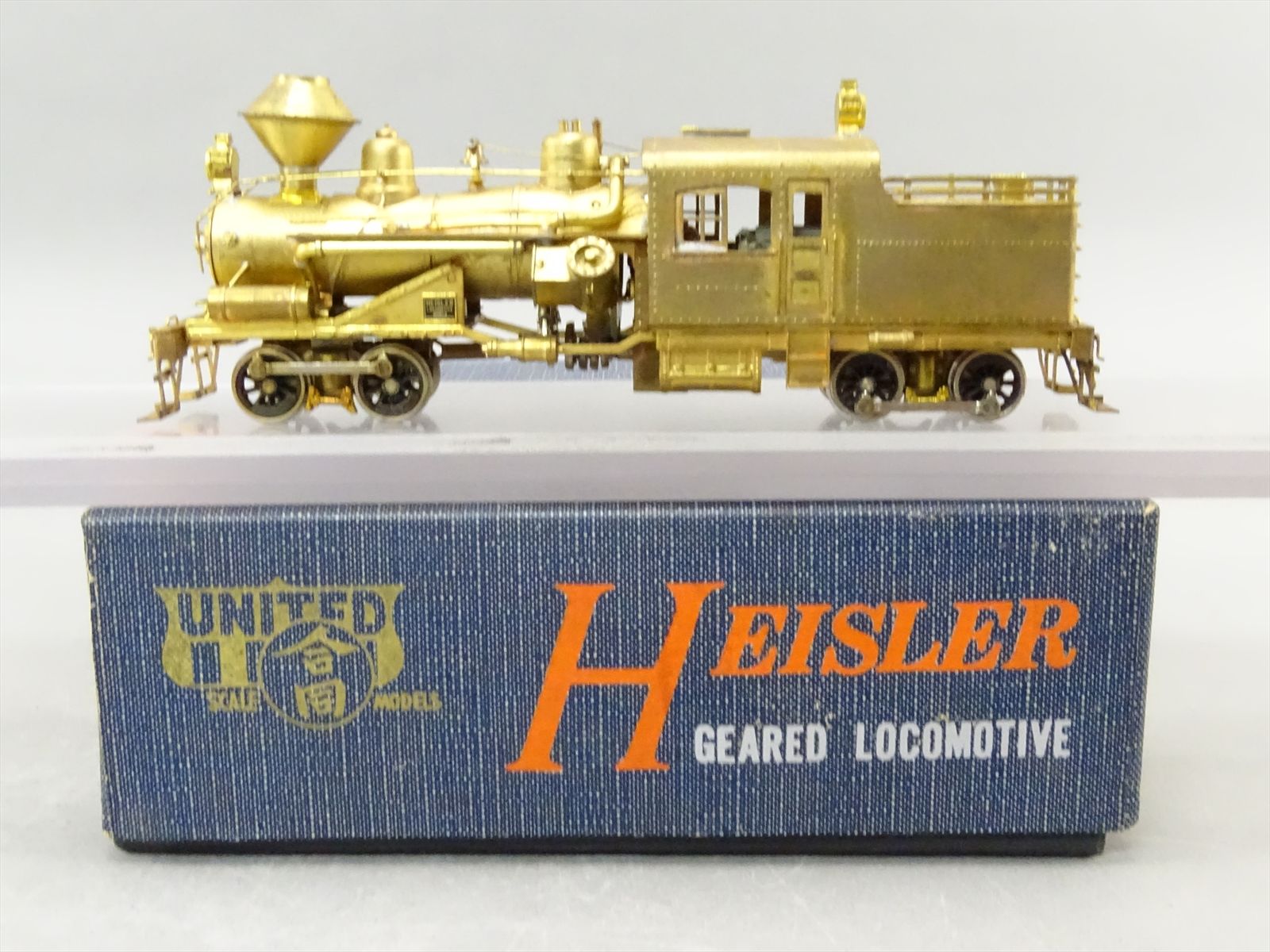 HO Brass Model - PFM Logging Heisler Geared Locomotive - Unpainted ...