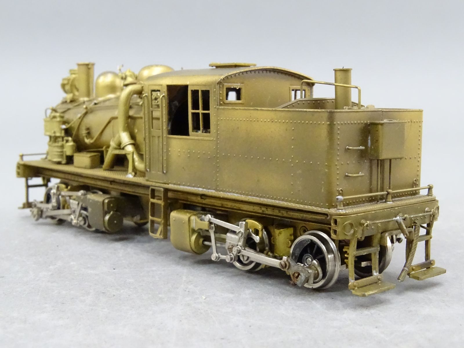 HO Brass Model - PFM United Vulcan 50-Ton Duplex Steam Logging Loco ...