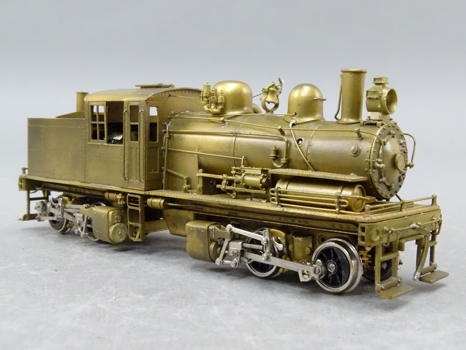 HO Brass Model - PFM United Vulcan 50-Ton Duplex Steam Logging Loco ...