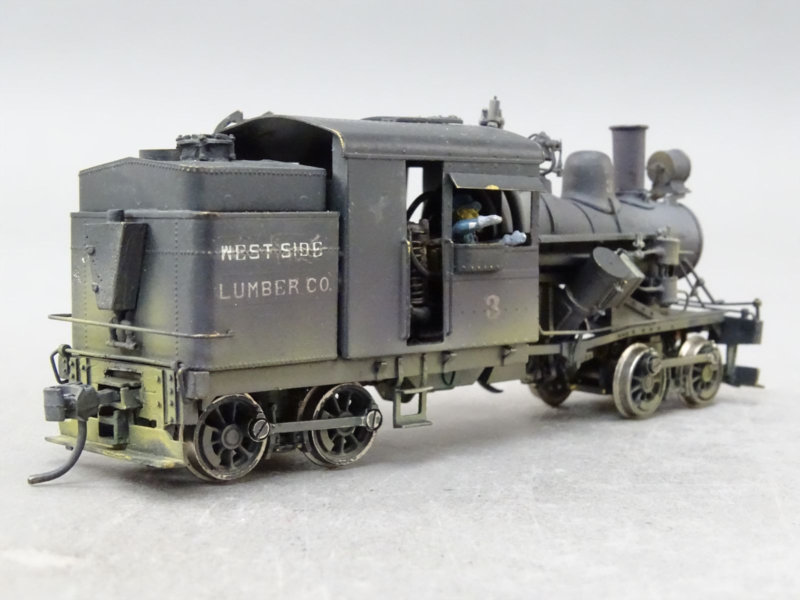 HO / HOn3 Brass Model - WMC WSLC Westside Logging Co. Heisler #3 ...