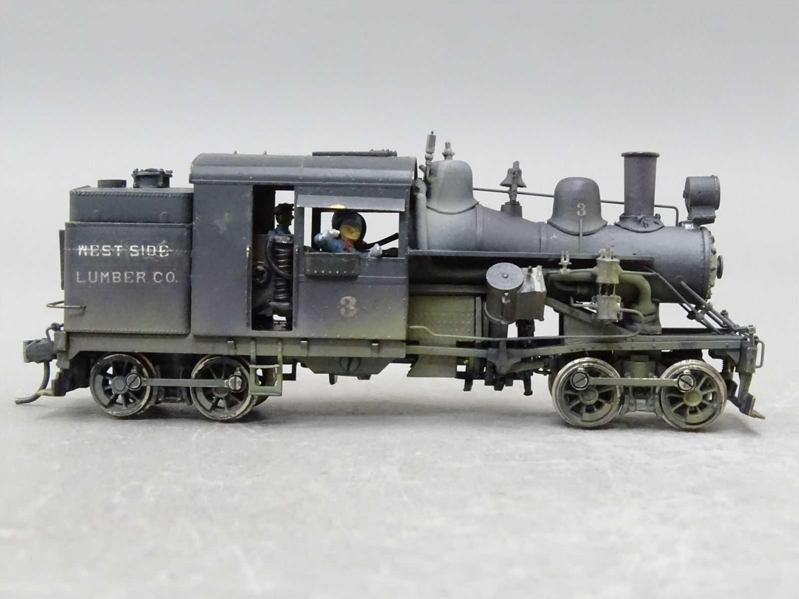 HO / HOn3 Brass Model - WMC WSLC Westside Logging Co. Heisler #3 ...
