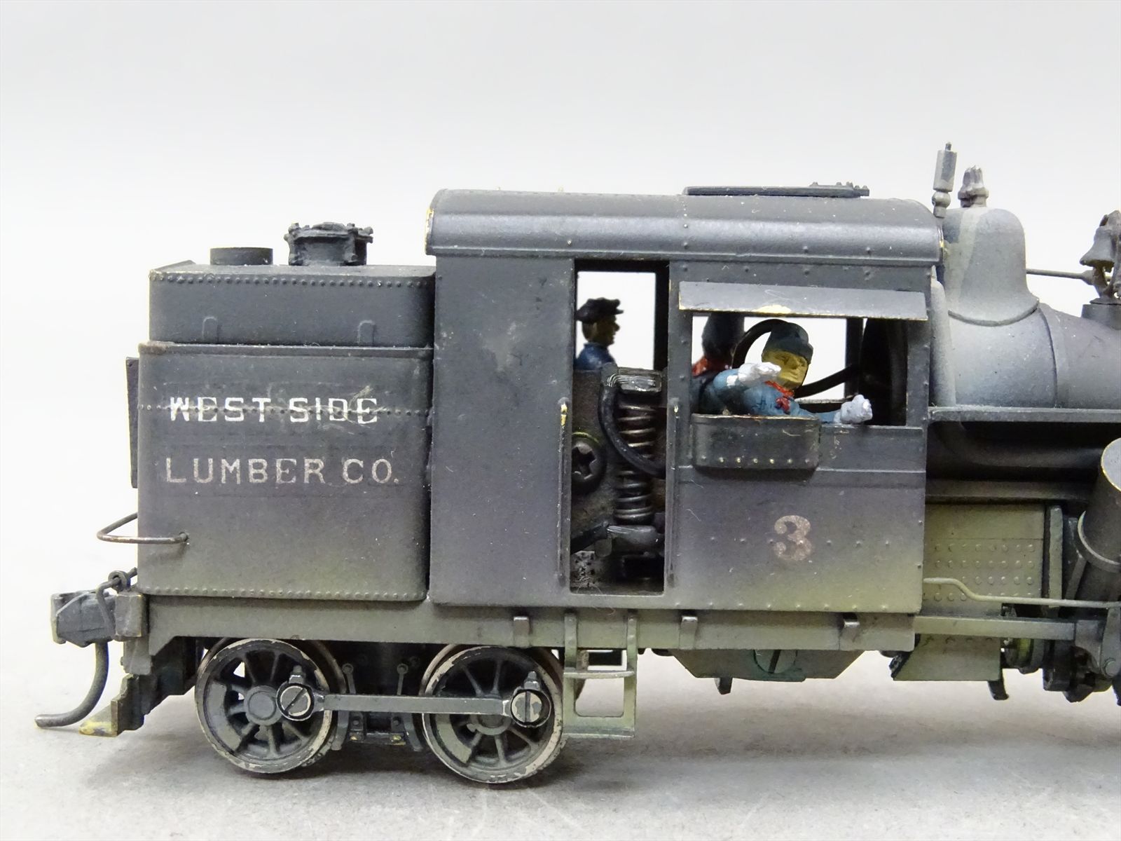 HO / HOn3 Brass Model - WMC WSLC Westside Logging Co. Heisler #3 ...