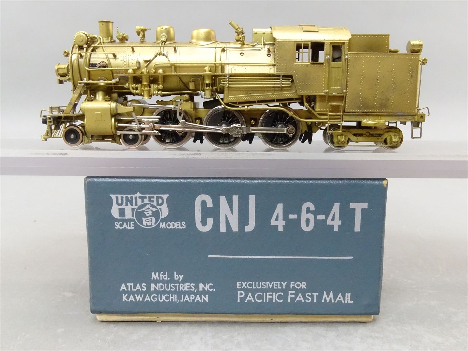 HO Brass Model - PFM CNJ Central New Jersey Central 4-6-4T - Unpainted ...