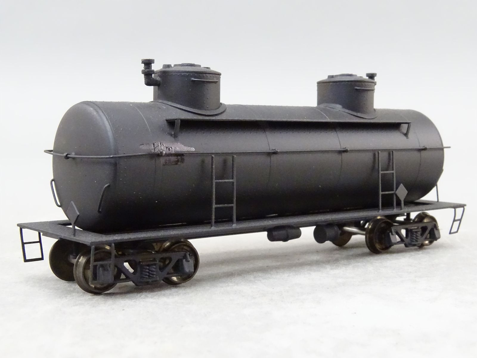 HO Brass Model - Soho 1920 Two Dome Tank Car - Custom - Black ...