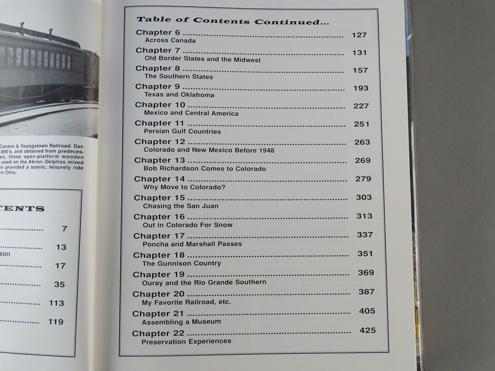 Railroad Book - Chasing trains - Robert Richardson - 432 pages