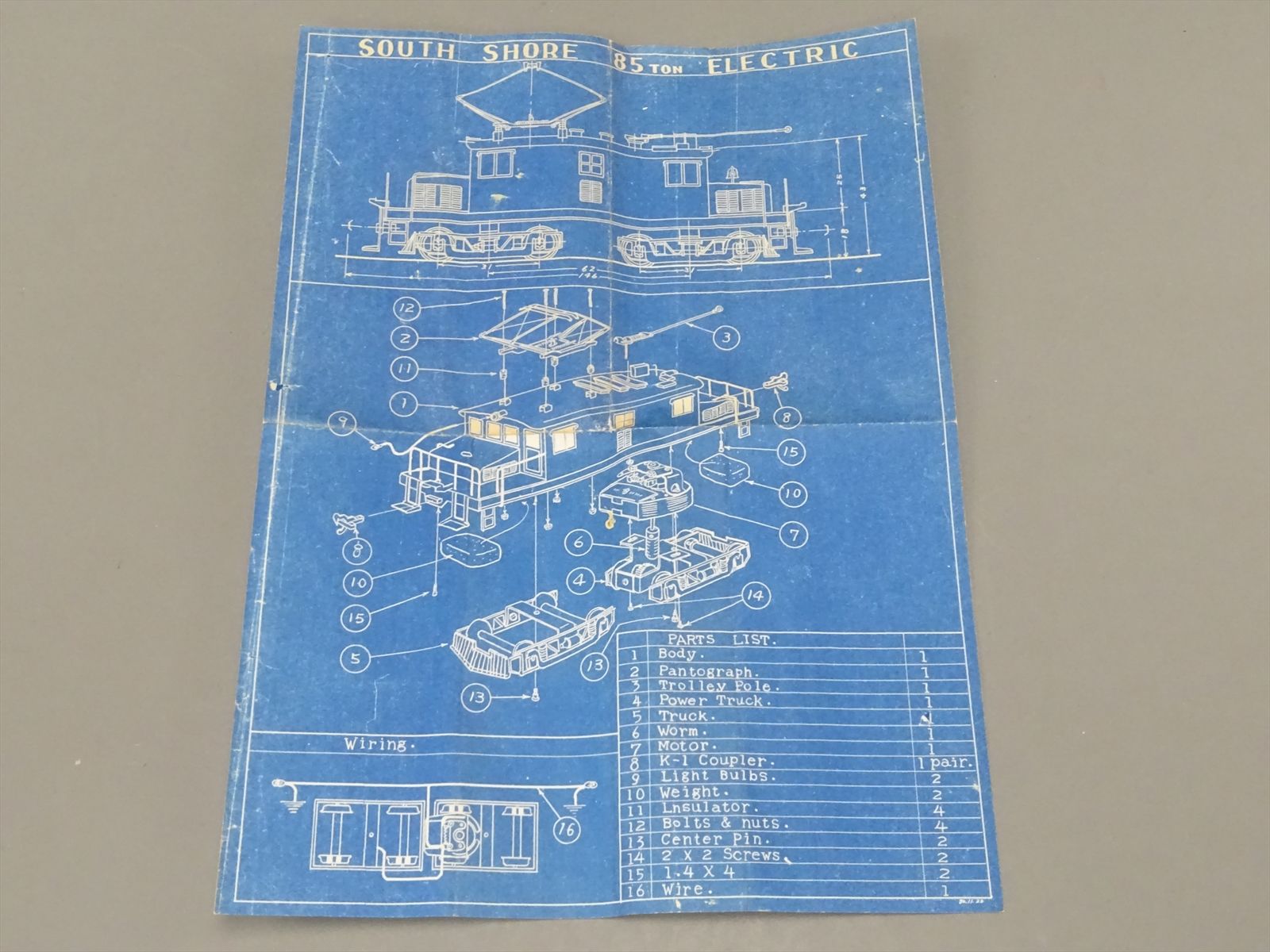 HO Brass Model - KK Ken Kidder 2056K CSS&SB Chicago South Shore & South ...