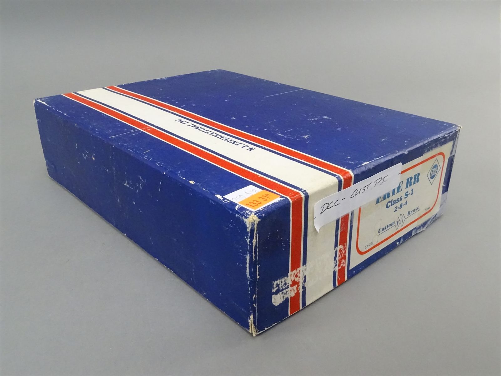 HO Brass Model - NJCB ST-227 ERIE S-1 2-8-4 Berkshire #3301 - Custom ...