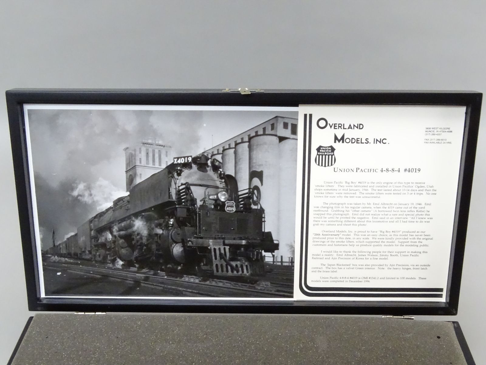 HO Brass Model - OMI 1541.2 UP Union Pacific Big Boy 4-8-8-4 #4019 - F ...