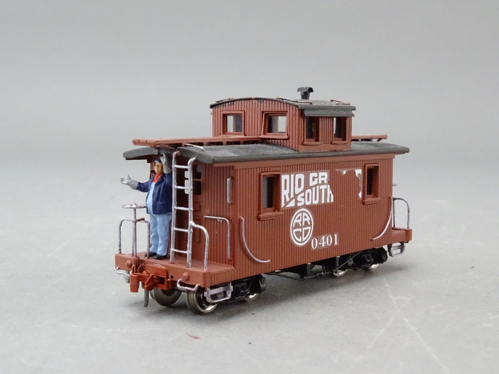 HOn3 Brass Model - Erie Limited RGS Rio Grande Southern Short Caboose ...