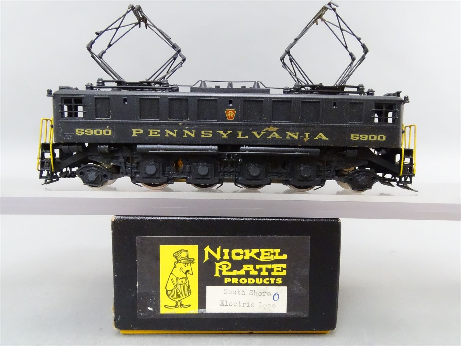 HO Brass Model - ALCO E-110 PRR Pennsylvania L-6 Boxcab Electric #5900 ...