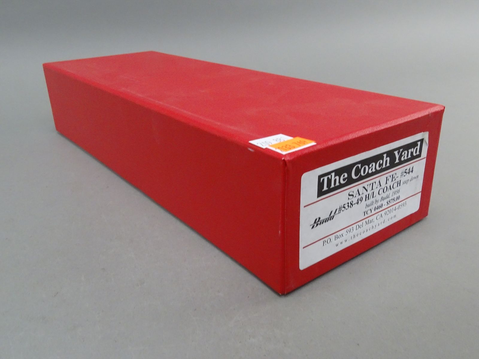 HO Brass Model - TCY 0460 The Coach Yard ATSF Santa Fe Hi-Level Budd ...