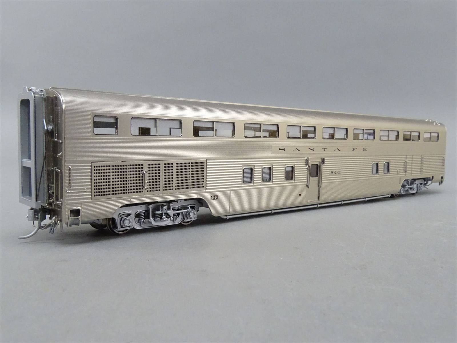HO Brass Model - TCY 0460 The Coach Yard ATSF Santa Fe Hi-Level Budd ...