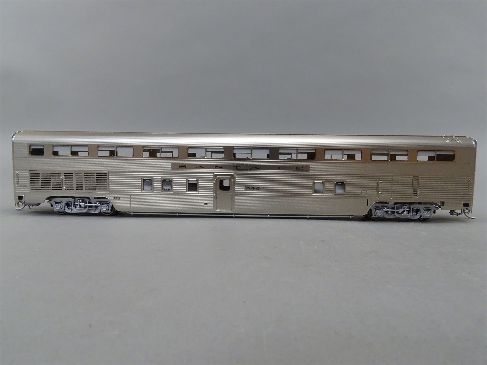 HO Brass Model - TCY 0460 The Coach Yard ATSF Santa Fe Hi-Level Budd ...